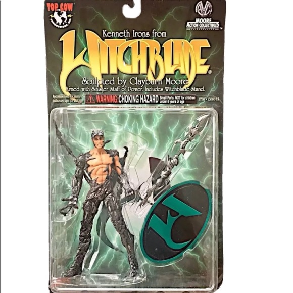 Clayburn Moore | Other | New 998 Witchblade Kenneth Irons Moore Action ...